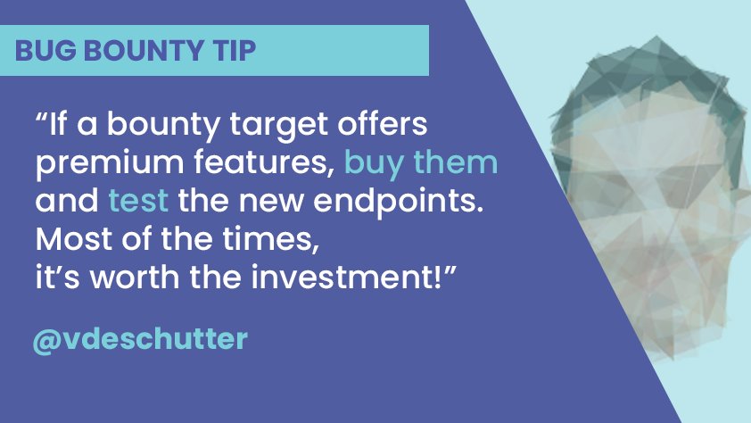 Bug Bounty Tips on Twitter: "Earn a €1000 bounty? Save €100 to purchase premium features in ...