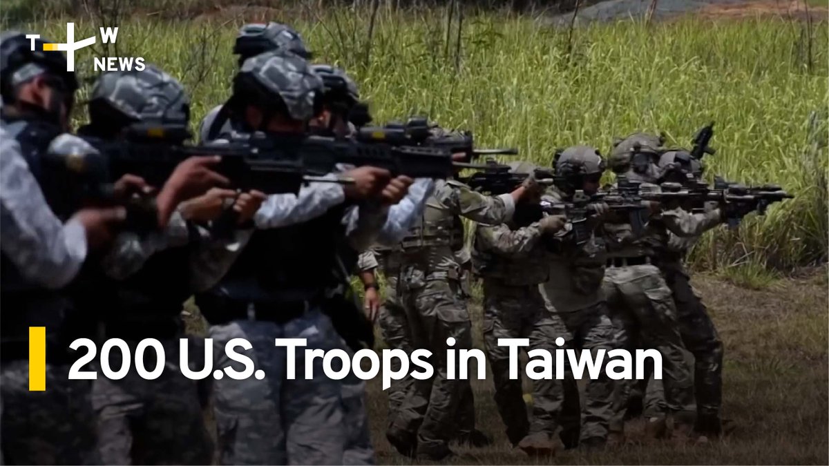 Aaron Louie On Twitter Rt Taiwanplusnews Around 200 U S Military