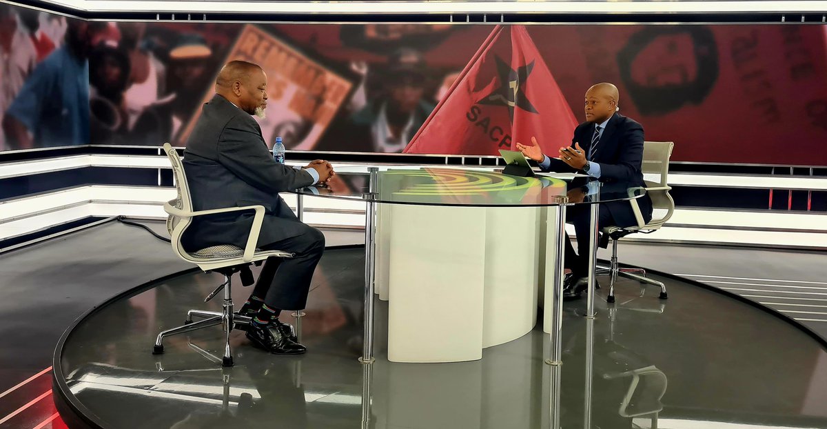 Gwede Mantashe on Twitter: "NOW LIVE: We talk Politics, Mining, & Energy with Newsroom Afrika's ...