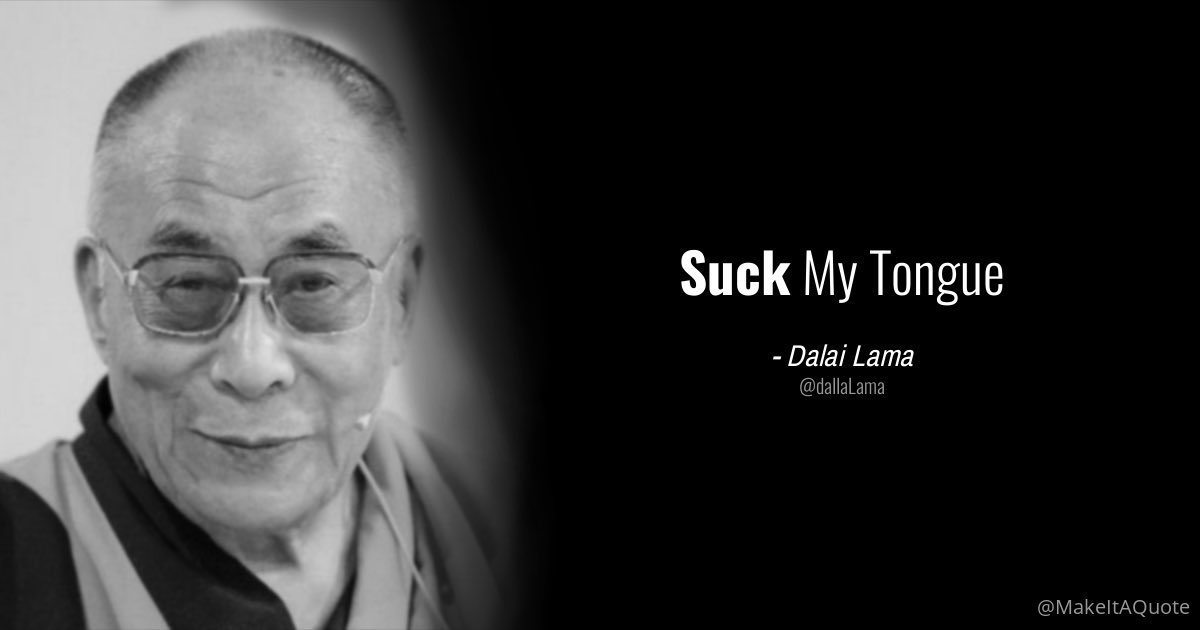 光之子 On Twitter Rt Fuzzyface 如果达赖喇嘛公然让小男孩吮吸他的舌头的猥琐行为能被西方媒体和各大舆论公关团队洗白成 俏皮的玩笑”,那这个世界从此将不存在性骚扰