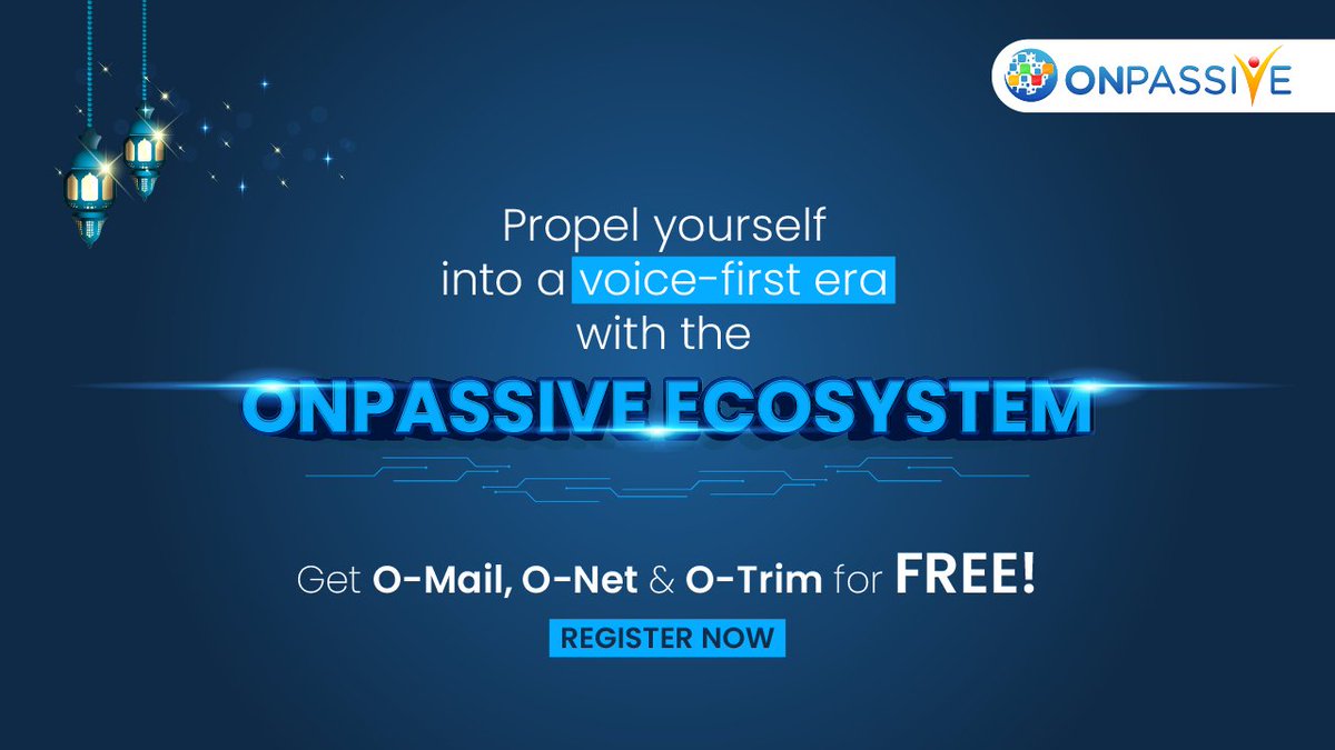 ONPASSIVE on Twitter: "Experience voice-assisted communication on the OES. Register now for free ...