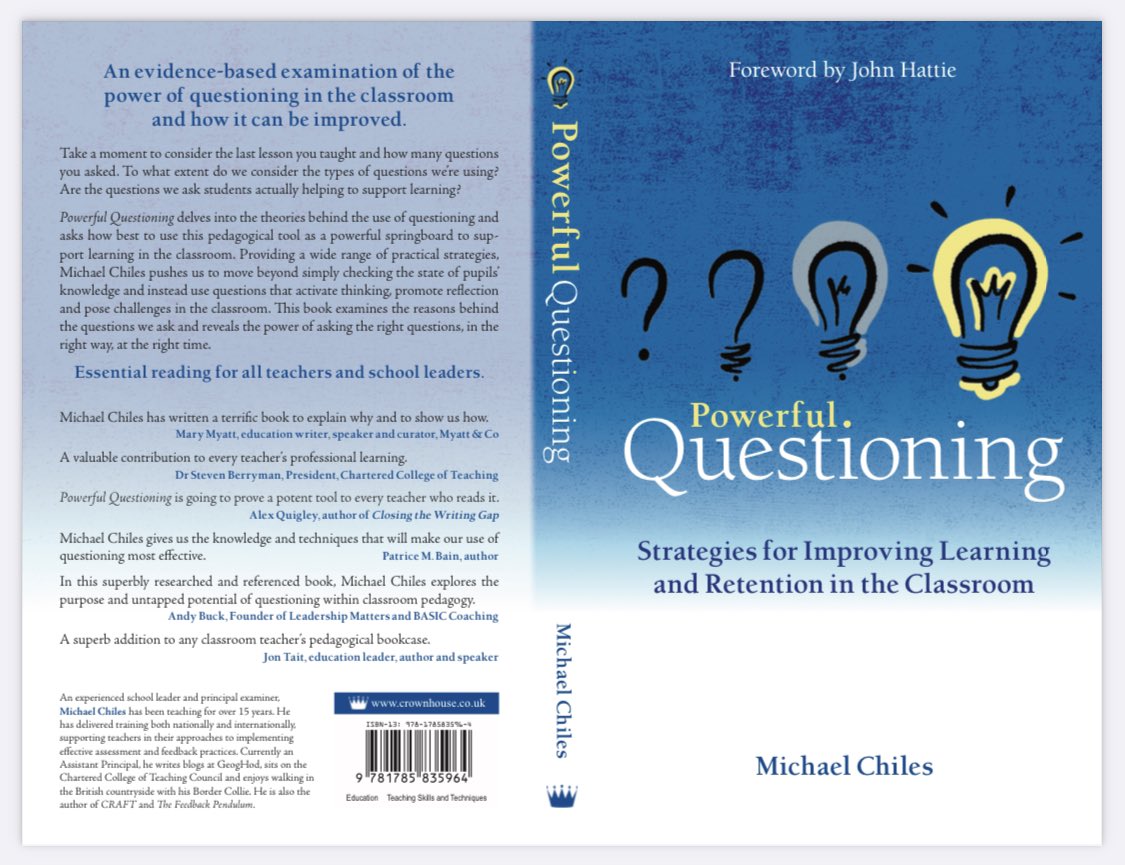 Grace Hudson on Twitter: "RT @m_chiles: What did @AlexJQuigley say about Powerful Questioning 😊 ...