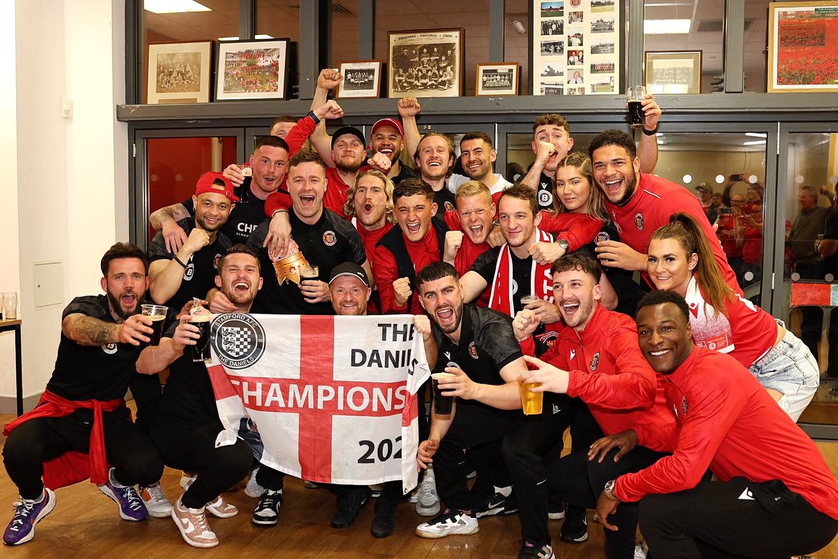 Stamford AFC on Twitter: "𝐆𝐨𝐨𝐝 𝐌𝐨𝐫𝐧𝐢𝐧𝐠, 𝐂𝐡𝐚𝐦𝐩𝐢𝐨𝐧𝐬!!! 🏆"