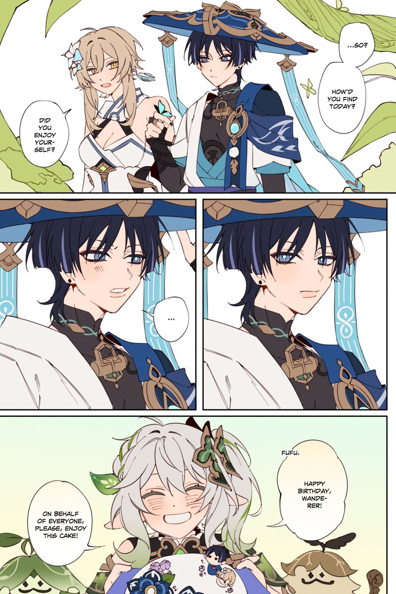 right to left] [1/3] birthday wish #scaralumi 」(sanji voice) LUMINE ...