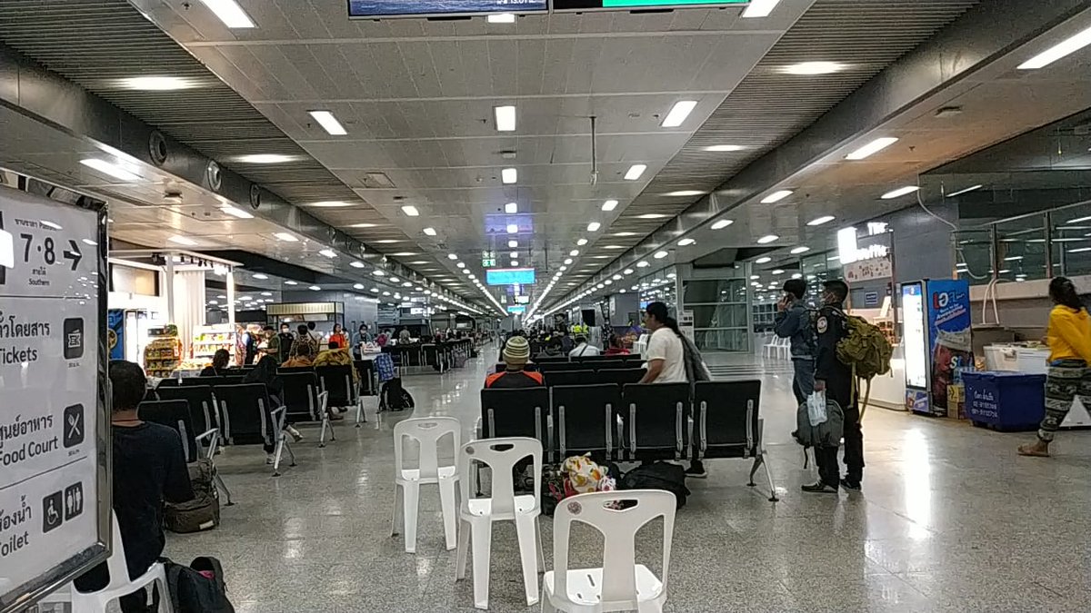 FM91 Trafficpro on Twitter: "11 เมษายน 2566 บรรยากาศช่วงบ่ายที่ “สถานีกลางกรุงเทพอภิวัฒน์ ...