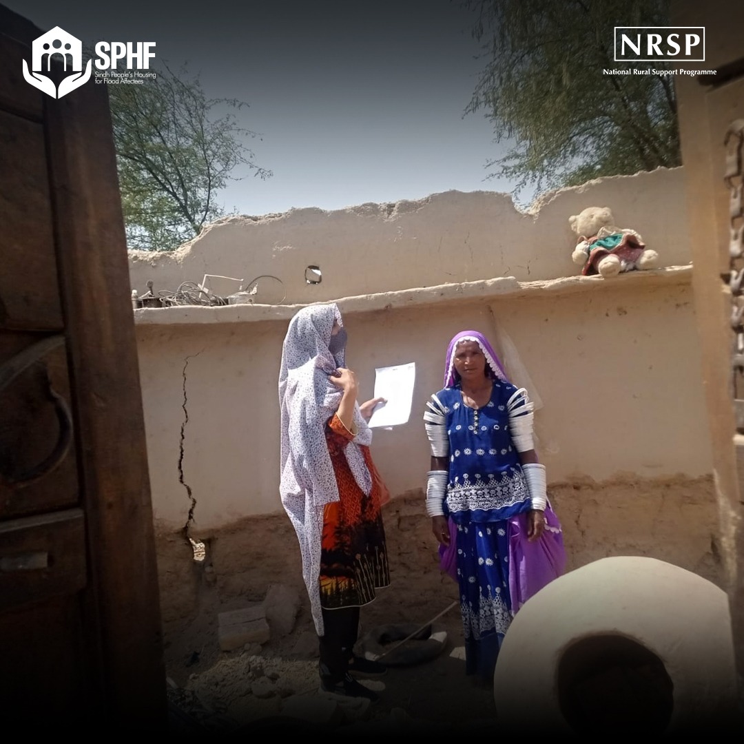 Sindh People's Housing For Flood Affectees on Twitter: ". @NRSPPakistan an implementing partner ...