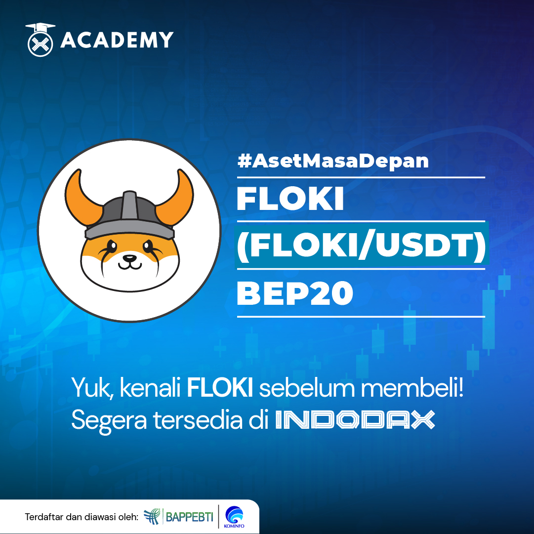 indodax on Twitter: "FLOKI (FLOKI) mulai diperdagangkan di INDODAX pada Kamis, 13 April 2023 ada ...