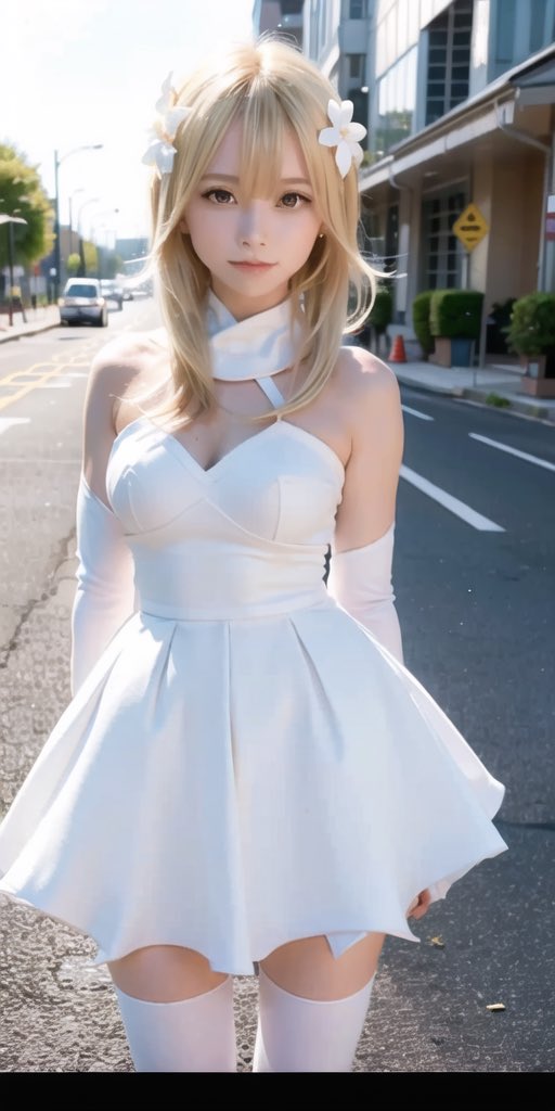 AvengeR's Diffusion on Twitter: "Lumine from Genshin Impact AI Cosplay #Lumine #Waifu #Genshin # ...