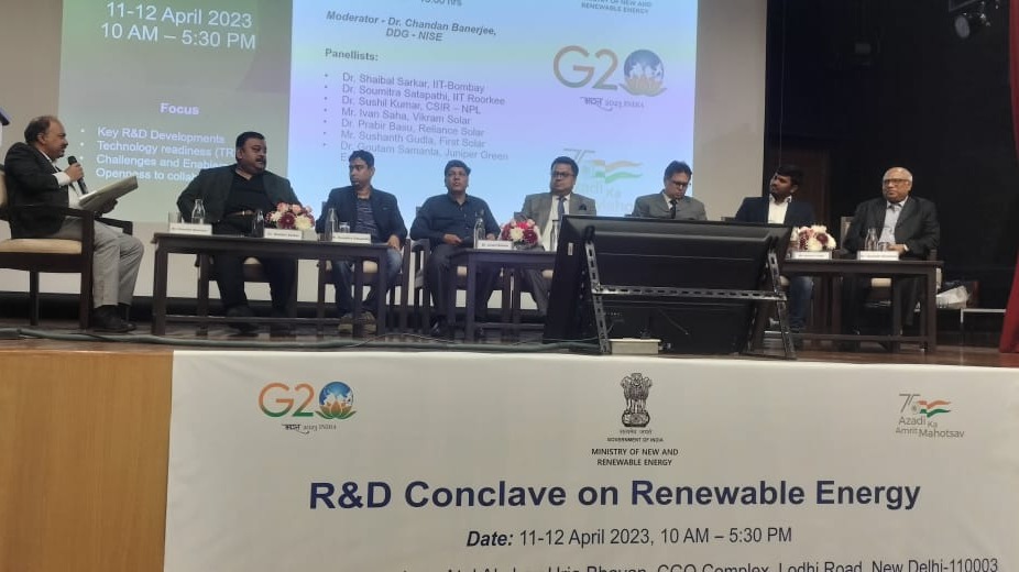 Ministry of New and Renewable Energy (MNRE) on Twitter: "During Session-1 of ‘R&D Conclave on ...