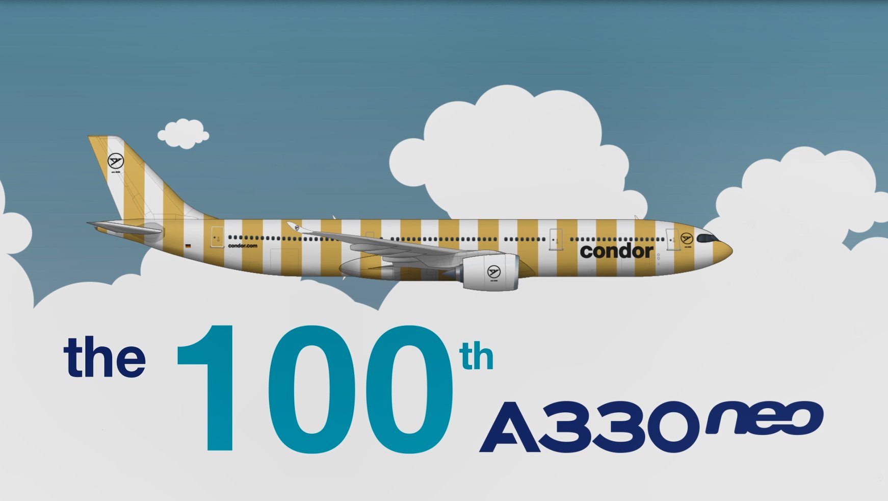 Airbus on Twitter: "Our #A330neo ️ has hit a new milestone with our 100th delivery to @Condor ...
