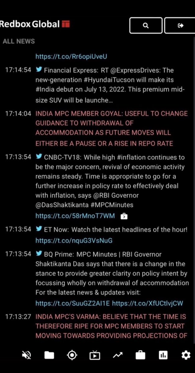 RedboxGlobal India on Twitter: "New feature on Redbox Terminal Exchange corporate action feeds ...