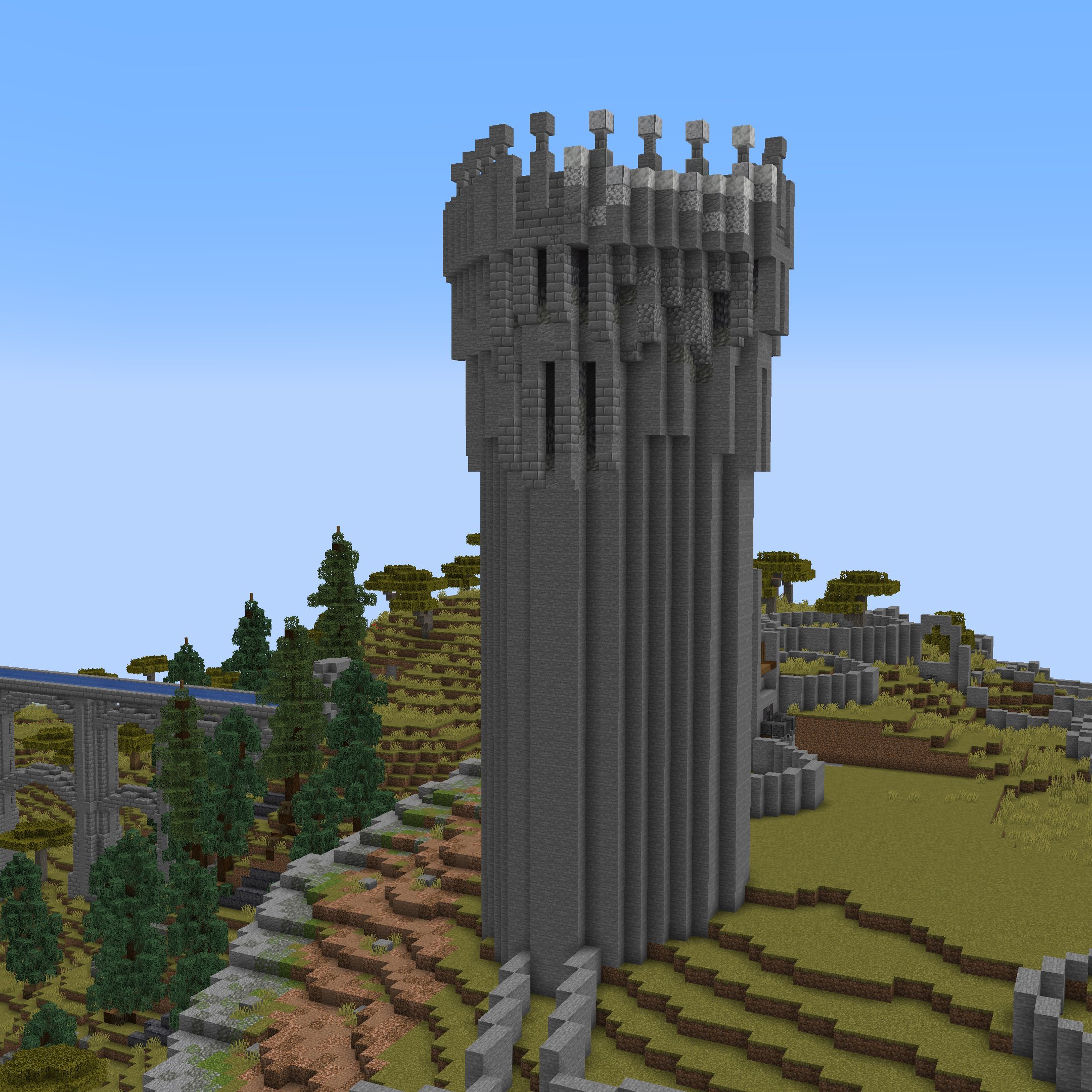 Minecraft Castle Tower