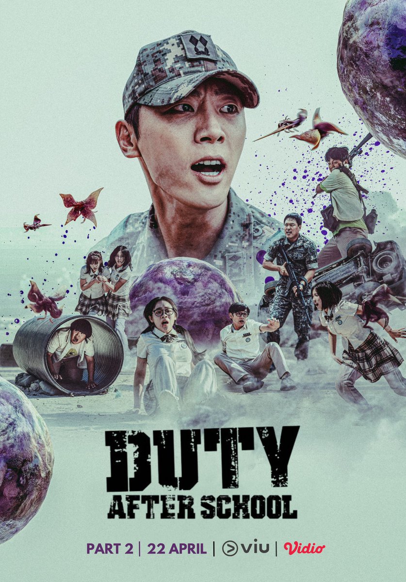K-Drama Menfess on Twitter: "•kdm• Duty After School Part 2, tayang 22 April guys, who's excited?"