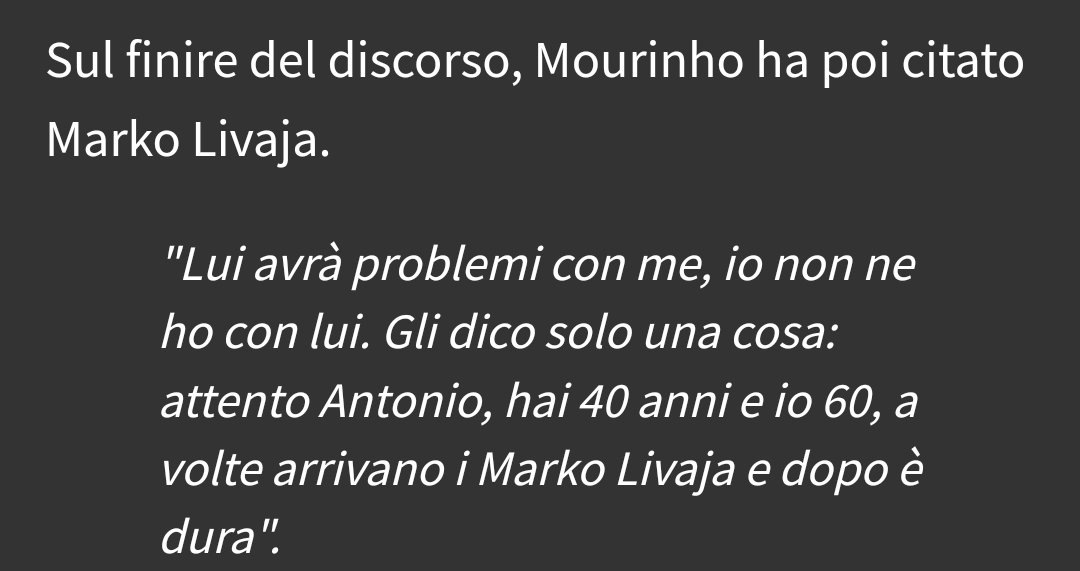 Fans are Football on Twitter: "Dopo quello che è successo questa stagione #Mourinho non ha ...