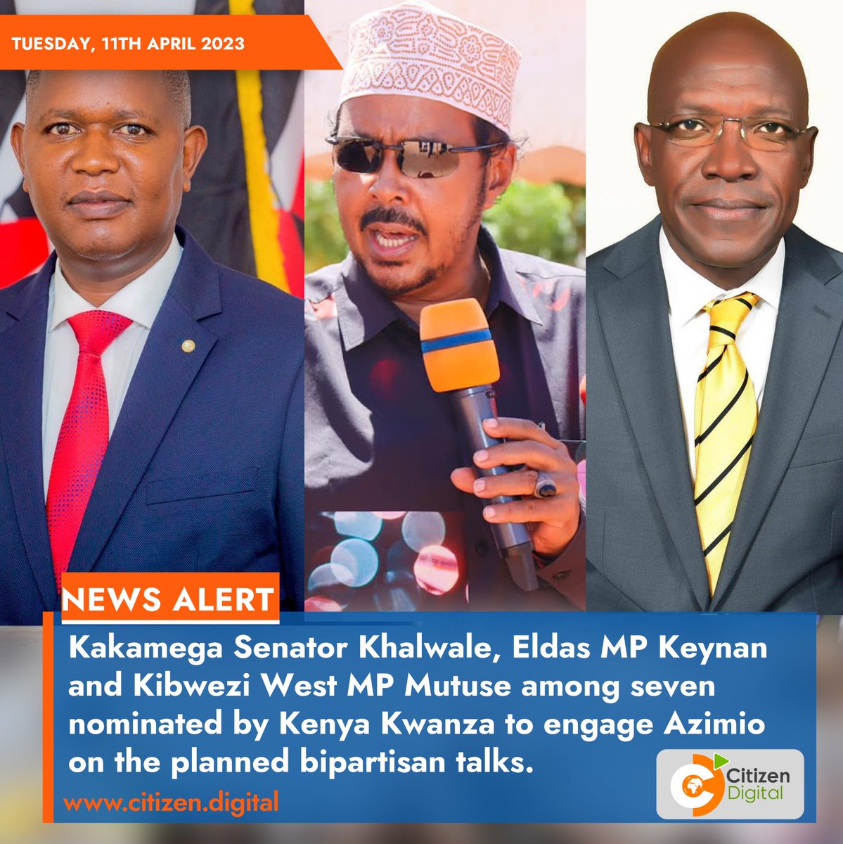 Hot 96 FM Kenya on Twitter: "Kakamega Senator Khalwale, Eldas MP Keynan and Kibwezi West MP ...