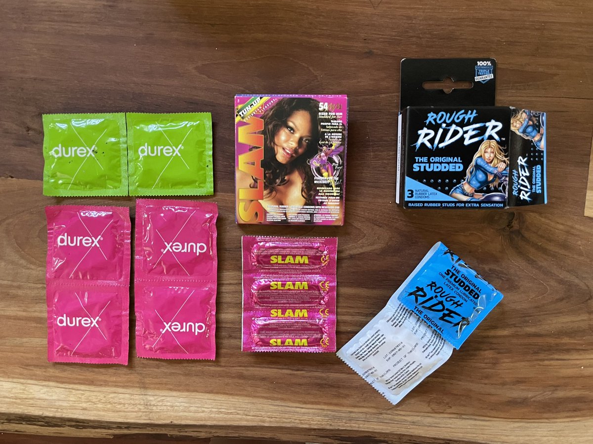 Yiming 依鸣 on Twitter: "U.K. condoms VS Jamaican condoms 😆😆😆😆😆😆 one of a kind souvenirs LOL, I ...