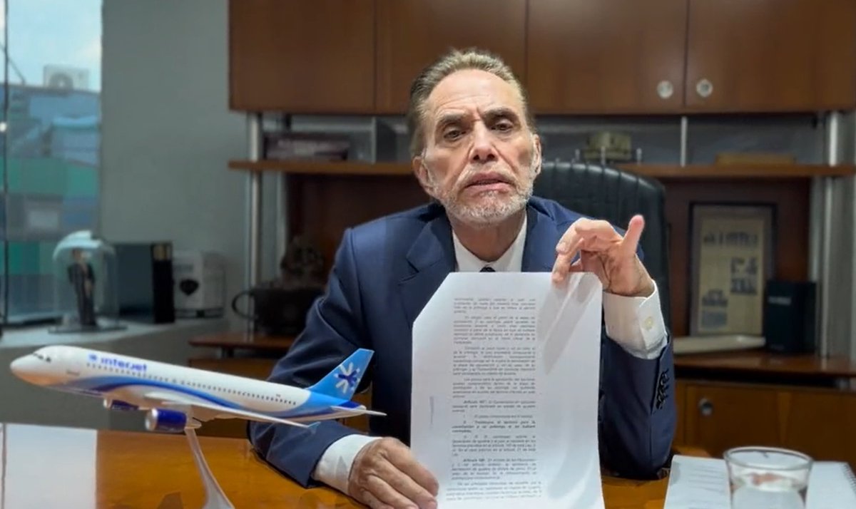 Infobae México on Twitter: "#Interjet volará de nuevo, Alejandro del Valle aseguró que tiene un ...