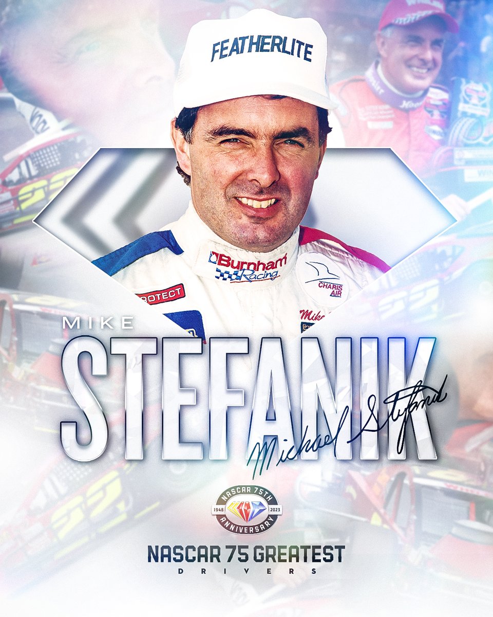 Mike Stefanik the newest member of NASCAR's 75 Greatest Drivers : r/NASCAR
