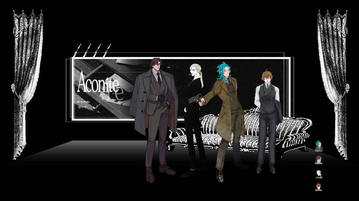 🛎 on Twitter: "RT @berun_trpg001: 『Aconite:re』 KP ℃ HO1 Aldo Valentino / ベルン HO2 George Franco ...