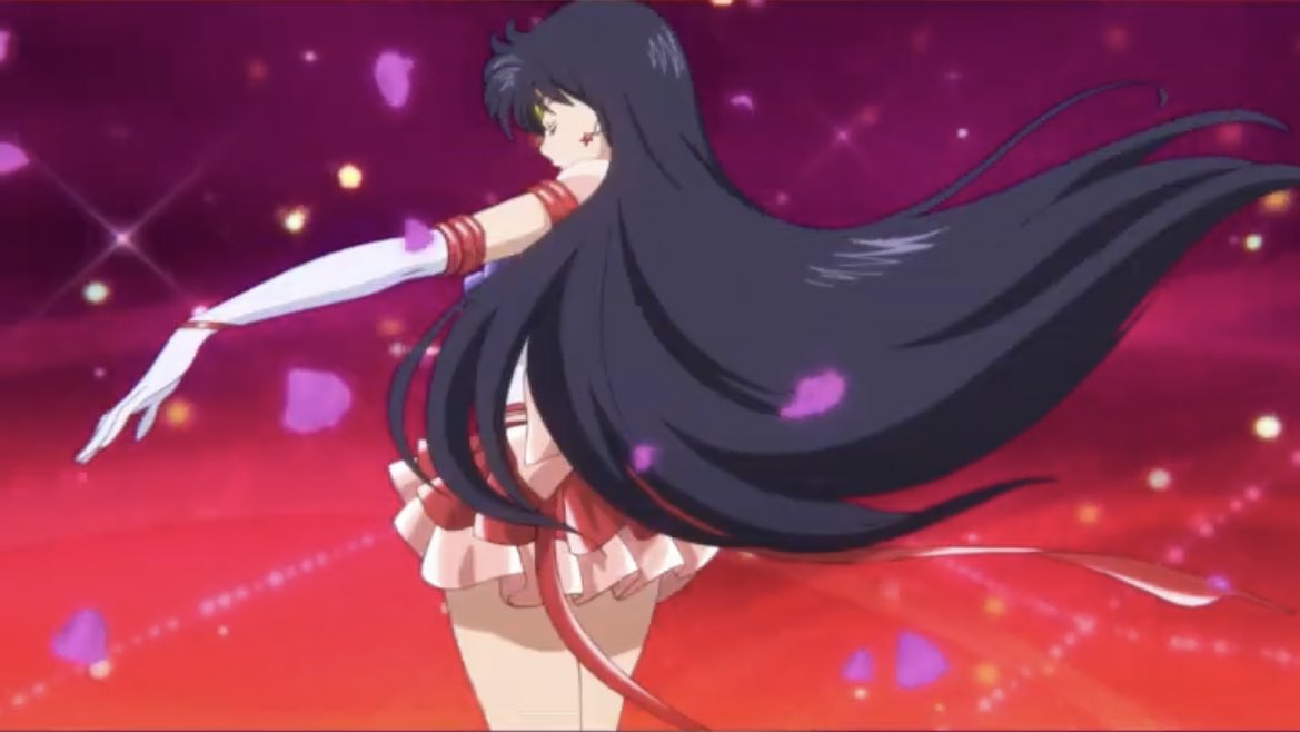 Sailor Moon Crystal Sailor Mars Transformation