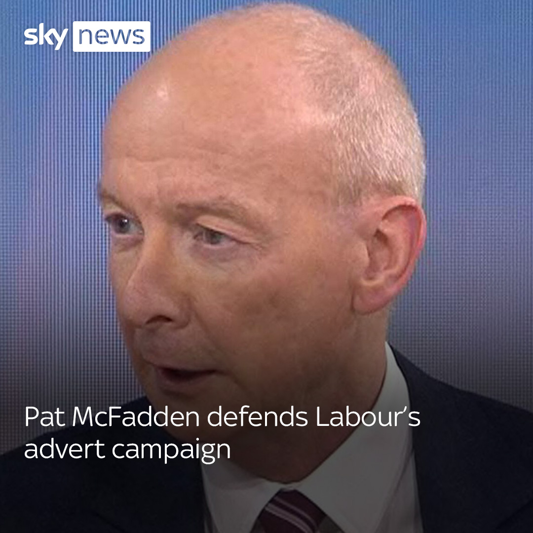 Sky News on Twitter: "Pat McFadden, Shadow Chief Secretary to the Treasury, says he stands ...