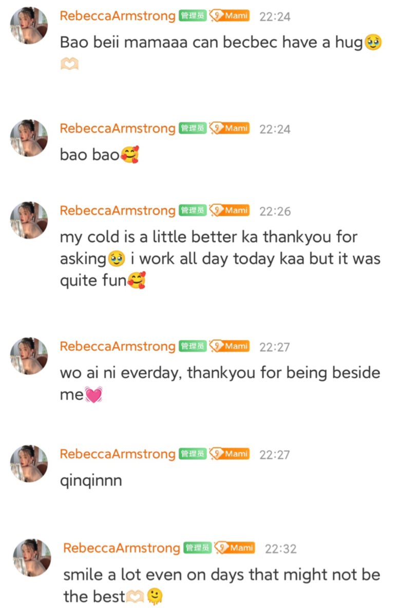 Tita Nation on Twitter: "230411 Becky weibo update #Beckysangels"