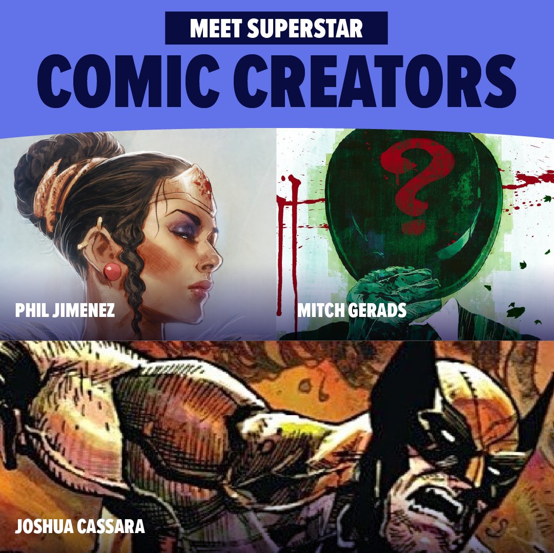 FAN EXPO Dallas on Twitter: "Wave 2 of Comic Guests 💥 Creators behind X-Men, Wonder Woman ...