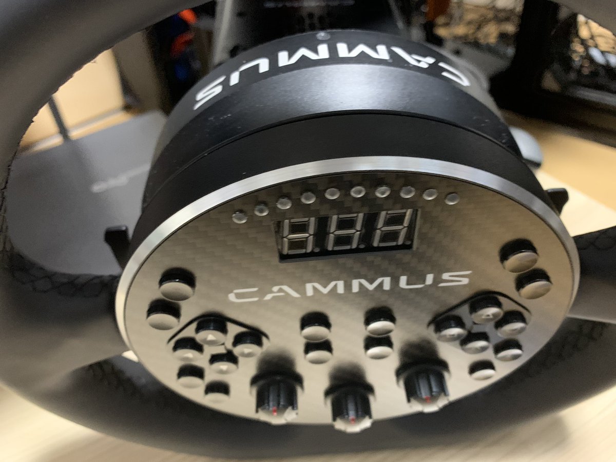 Genesis_Plan_A@Simulator on Twitter: "🆕CAMMUS C5 DirectDrive🆕 5Nm DD デビュー🏁🚩🚗💨 ステアリングはレザーで触り心地がよく ...