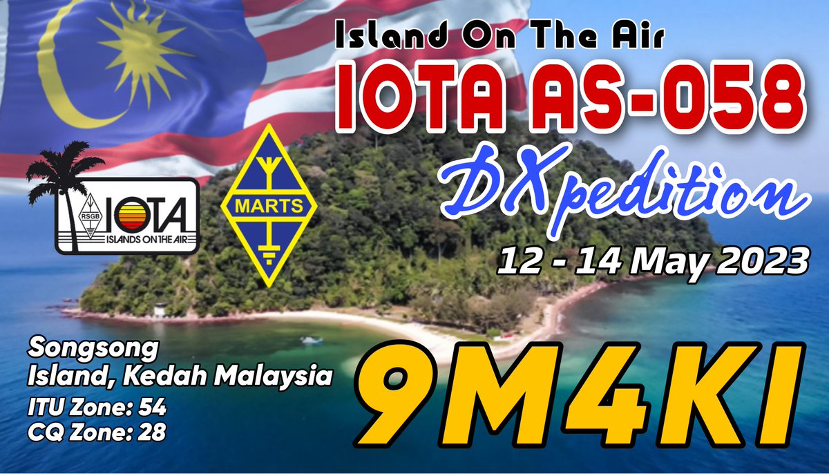 DX World.net on Twitter: "9M4KI – Songsong Island, AS-058 https://dx-world.net/9m4ki-songsong ...
