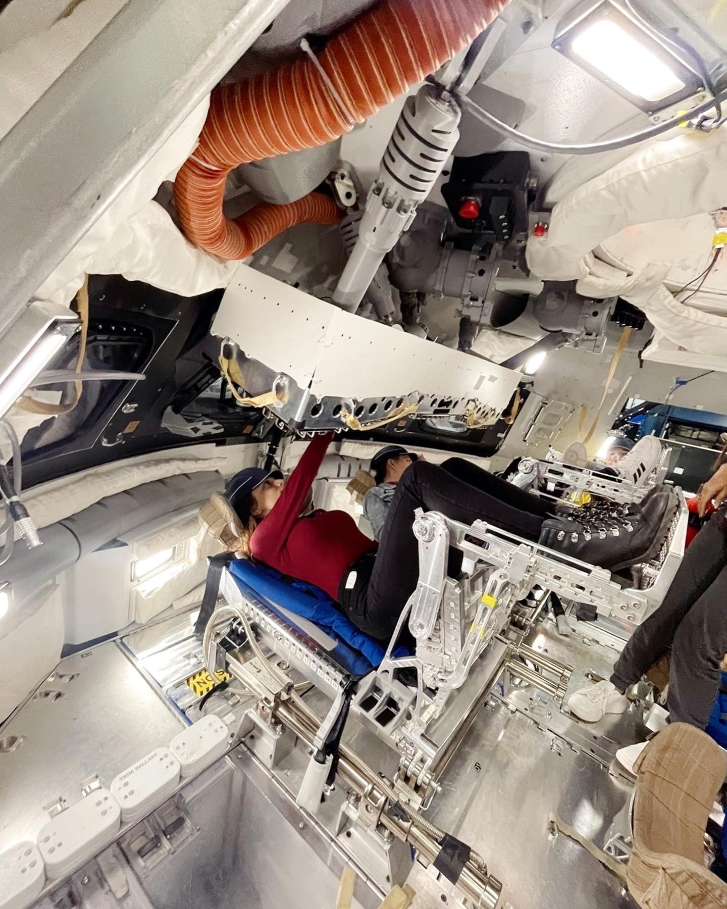 Nasa Orion Interior NASA Puts The Shakes On Orion Astronauts