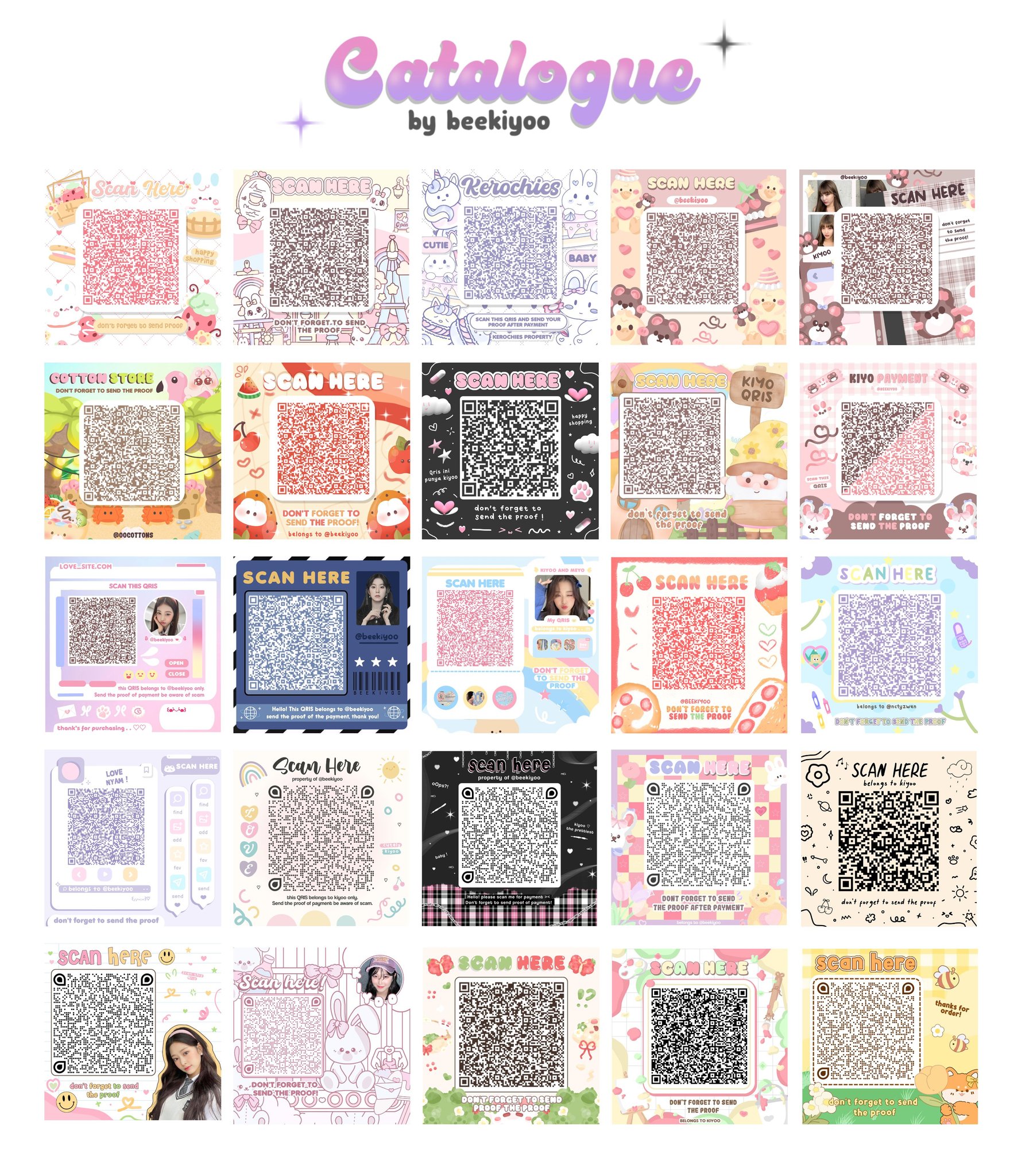 order ke @beekiyoo on Twitter: "@llunnaac cari QR decoo? jajan di @beekiyoo yuk kakk! avail ...