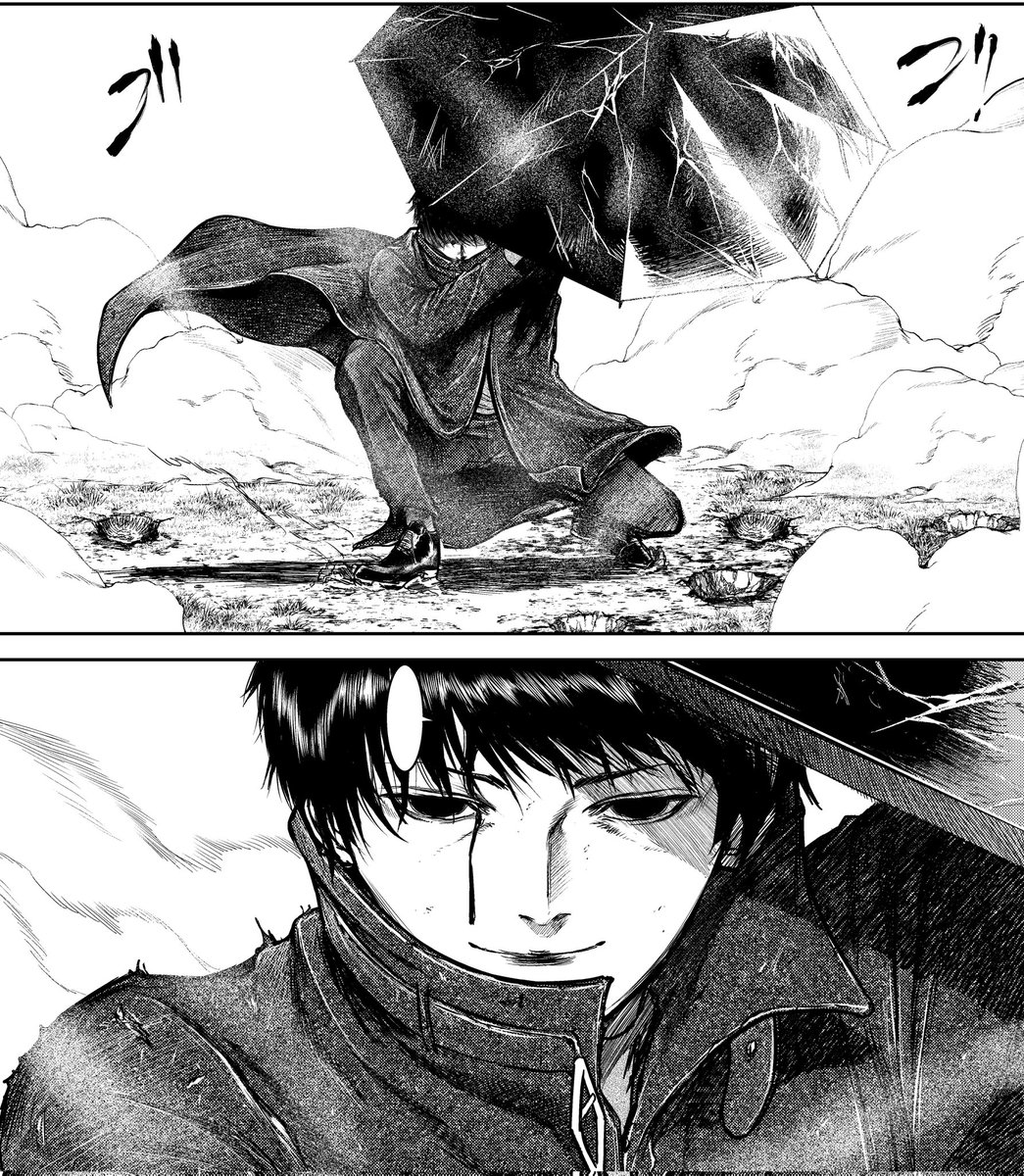 ROPPEN-六篇‐』第15話を脱稿しました。 脱稿したと言っても私はセルフレビューが甘いので後ほど修正原稿を出すこ」宮下暁の漫画