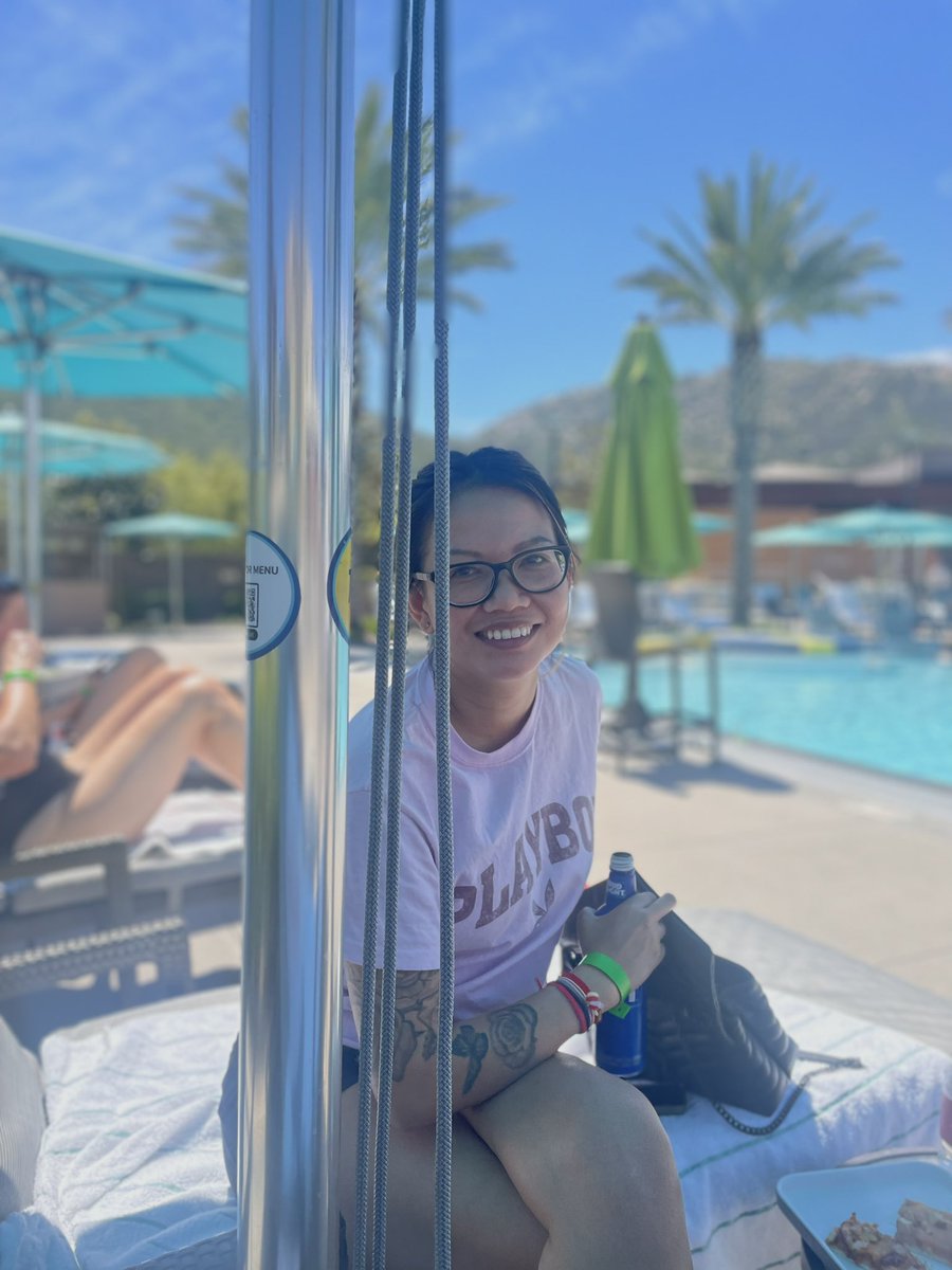 Brandon Pacheco on Twitter: "Being irresponsible on a Tuesday with this woman 🏊‍♂️🌴."