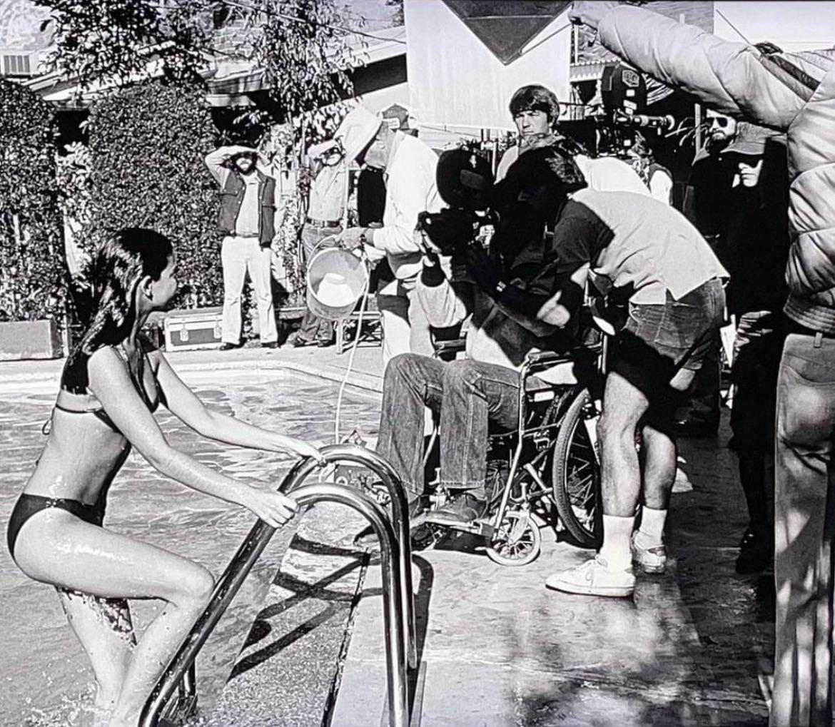 Sluts And Guts On Twitter Filming Of The Famous Pool Scene Fast