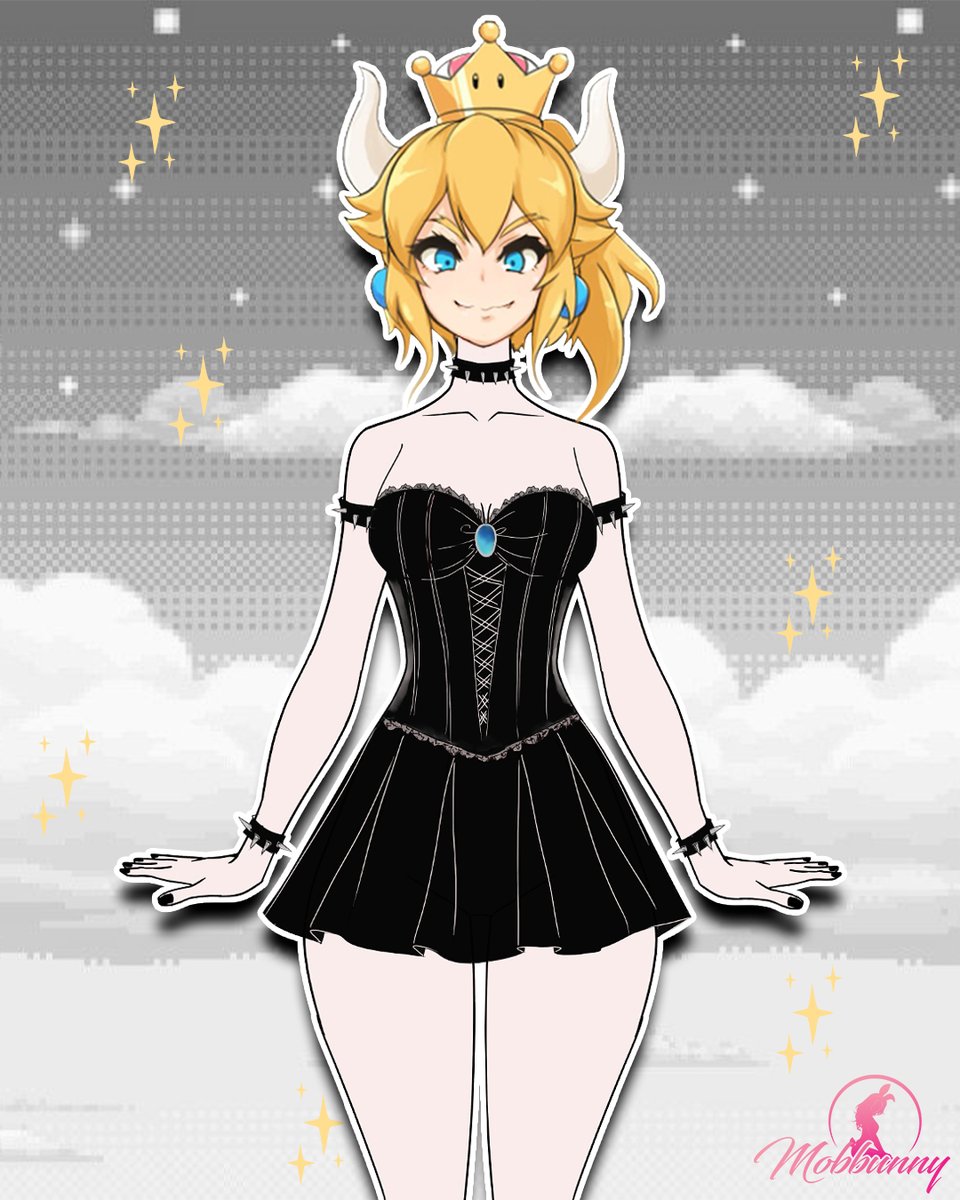 On Twitter Princess Bowsette Corset Yay Or Nay 🛒costume Id 237125 On Pre