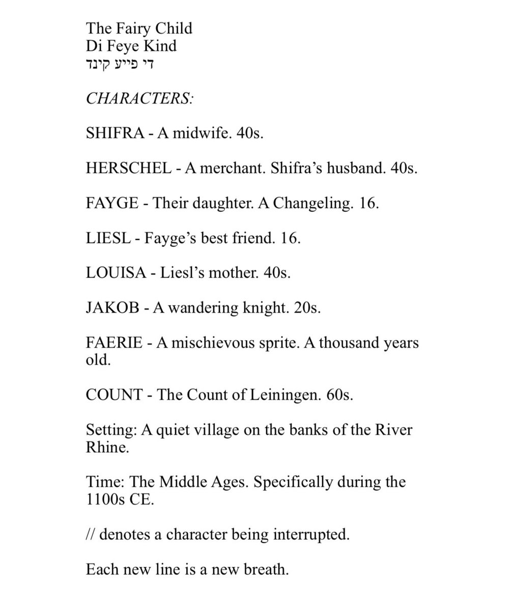 erin proctor on Twitter: "I wrote a fairy tale. A Jewish fairy tale. A ...