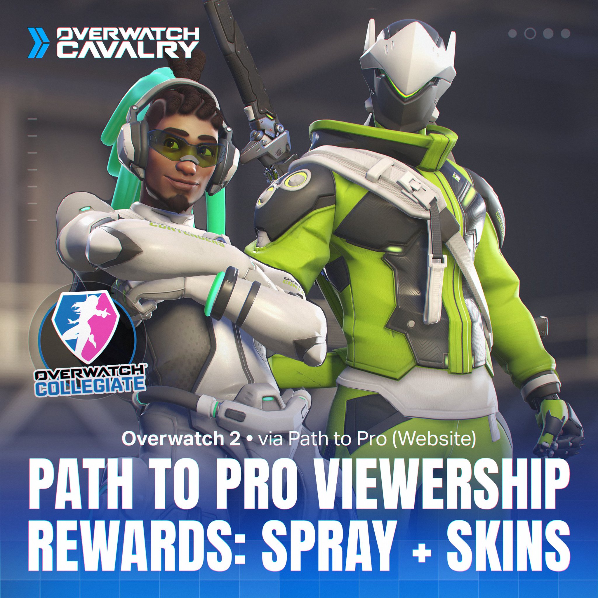 Overwatch Cavalry on Twitter: "Viewership Rewards for @owpathtopro are BACK! Tune into live ...