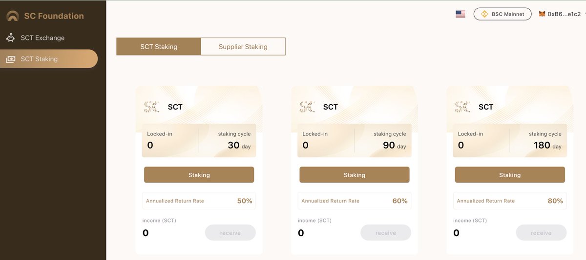 SuperCells Foundation on Twitter: "SCT staking officially opens🔥🔥🔥 30 days staking APY fixed ...