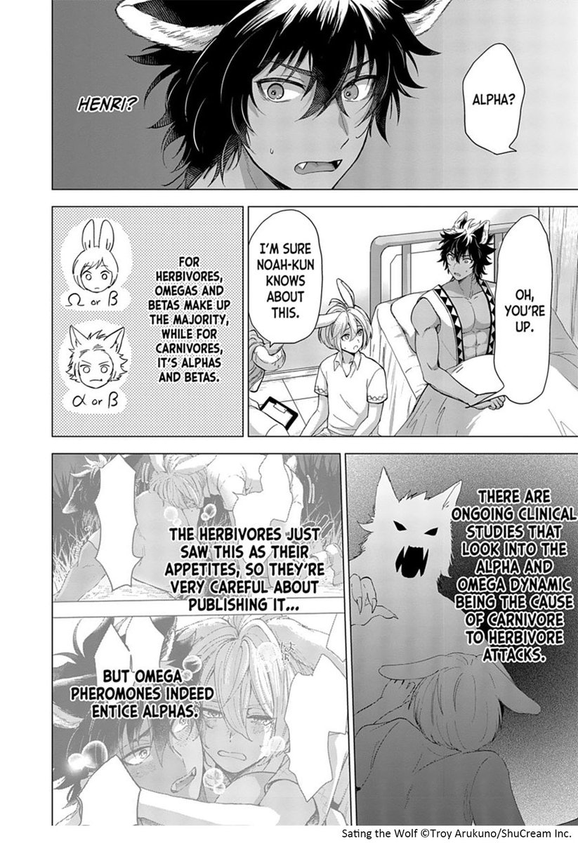 MangaPlazaPR on Twitter: "🐺 Sating the Wolf 🐺 A rabbit is mounting a wolf? Boy's Love in the ...