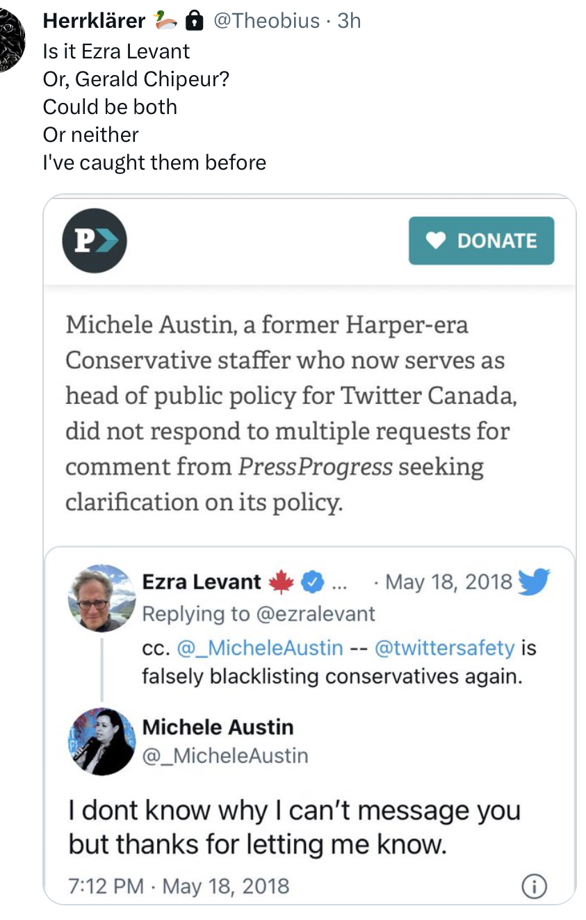 Herrklärer 🌈☮️😷💉 on Twitter: "Same day that a scathing investigative report by CBC reveals the ...