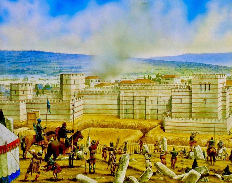 On this day in AD 1204, an exasperated crusader army sat outside ...