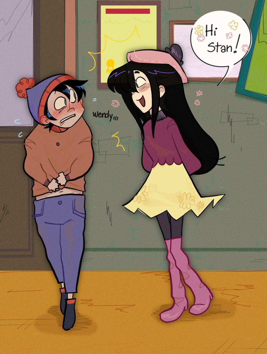 South Park Wendy And Stan Anime