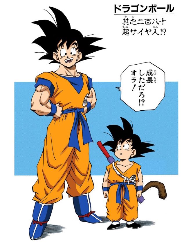 Goku Confused