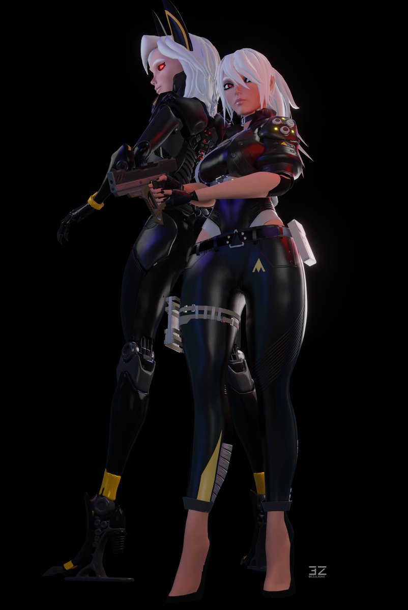 EzulaOne on Twitter: "First #PortfolioDay postin'. I'm a 3D Generalist that dabbles in Character ...