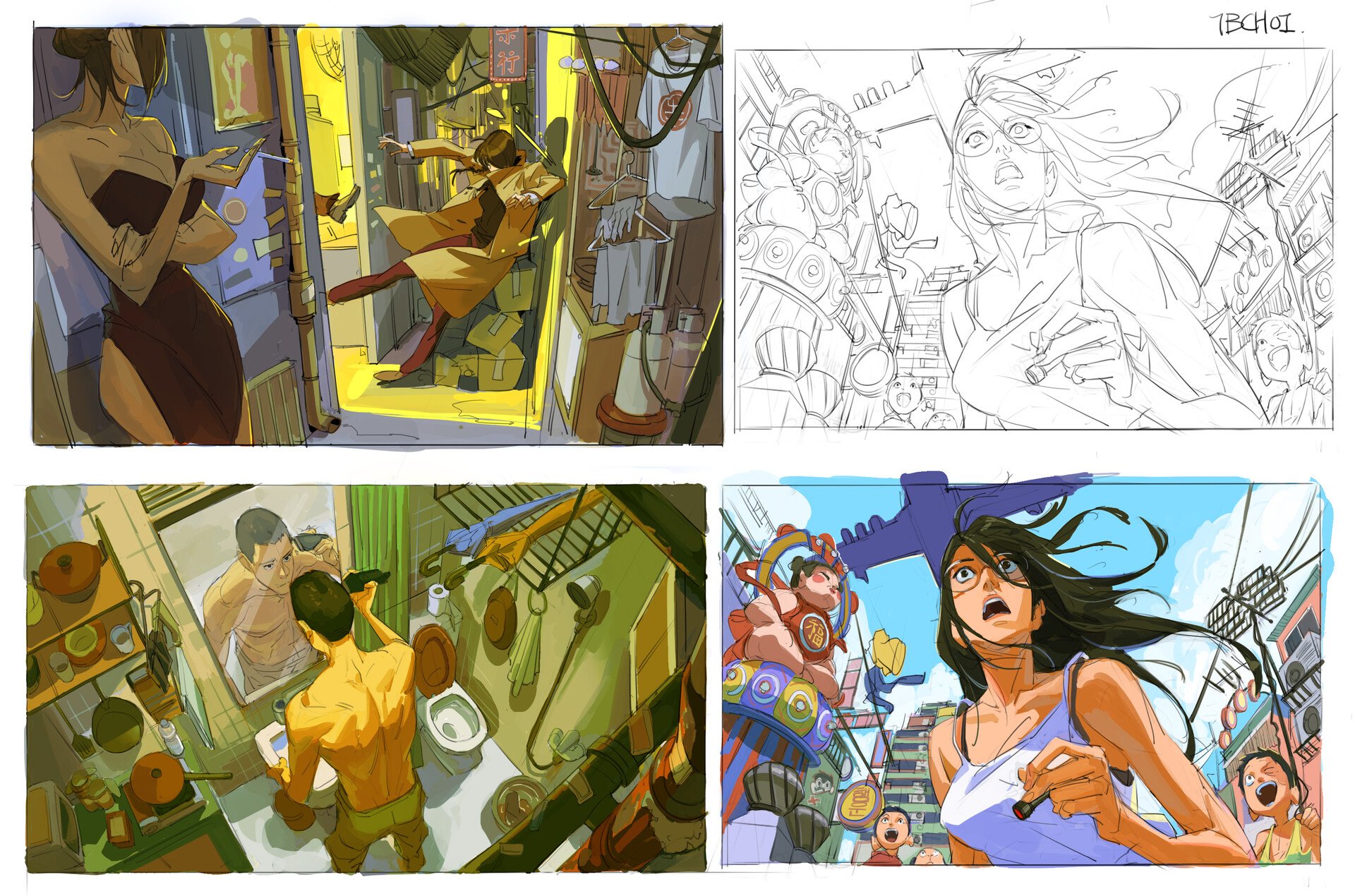 Tbchoi On Twitter Portfolioday Im Tb Choi A Character Concept Artist I Enjoy Creating