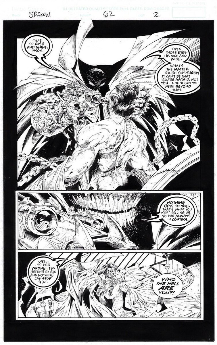 Daily Spawn Archive on Twitter: ""Time to rise and shine, Jason." From Spawn #62. Art by ...