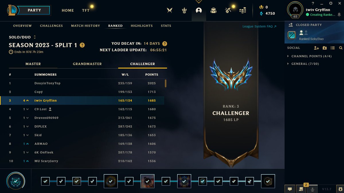 Gryffinn On Twitter never Thought My League Rank Would Be Higher Than gryffinn-on-twitter-never-thought-my-league-rank-would-be-higher-than