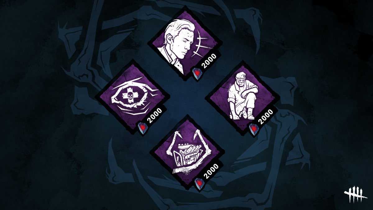 DbD攻略班@神ゲー攻略 on Twitter: "【4/12の聖堂パーク】 ・「透視家」 ・「置き去りにされた者」 ・「呪術：破滅」 ・「看護婦の使命」 聖堂購入おすすめ https://t ...