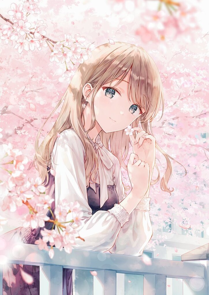 Anime Girl Spring