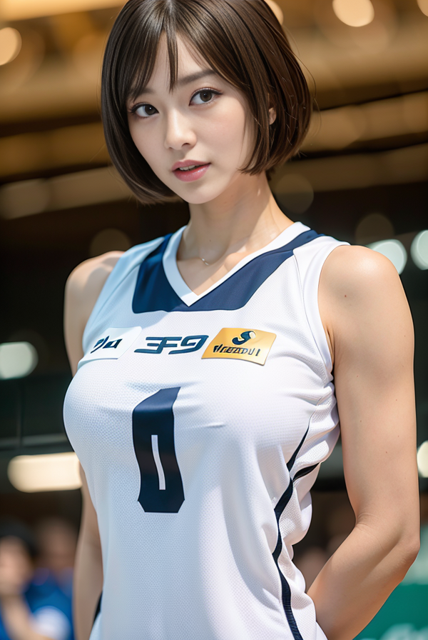 エースアタッカー🏐 #stablediffusion #ChilloutMix #Chilled_re_generic #AIグラビア ...